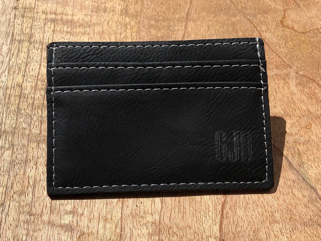 Men's Personalized Money Clip Wallet Clip Engraved Gift With Initials ...