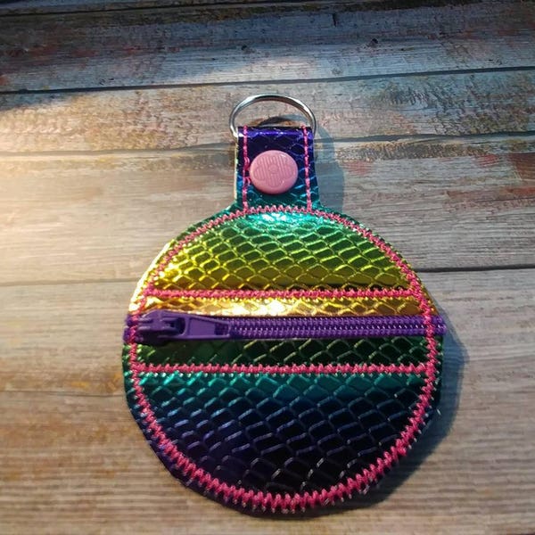 Coin Purse Key Fob - Etsy