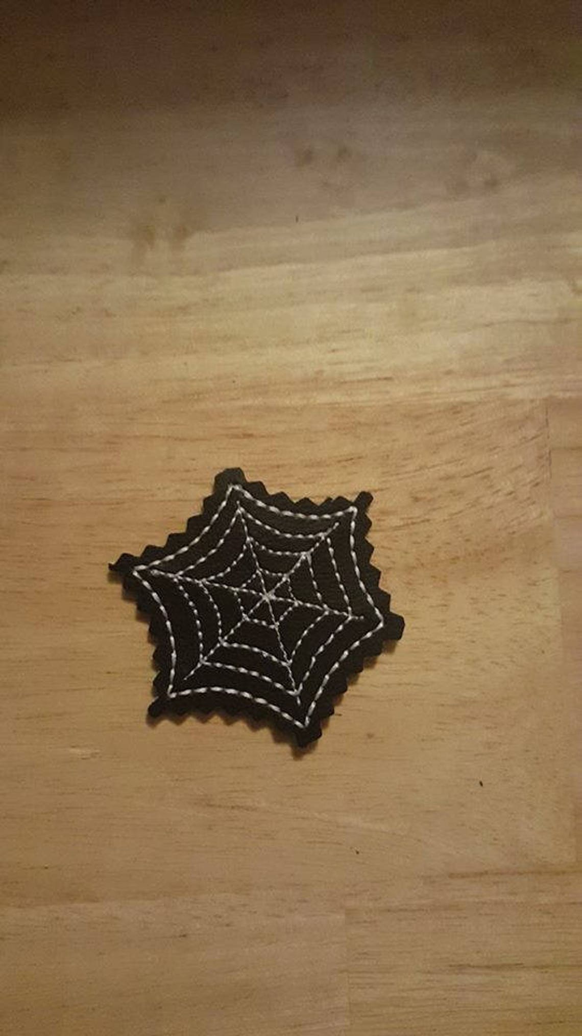 Spider Spider Web Felttie Feltie Felt Hair Bow Clippies in | Etsy