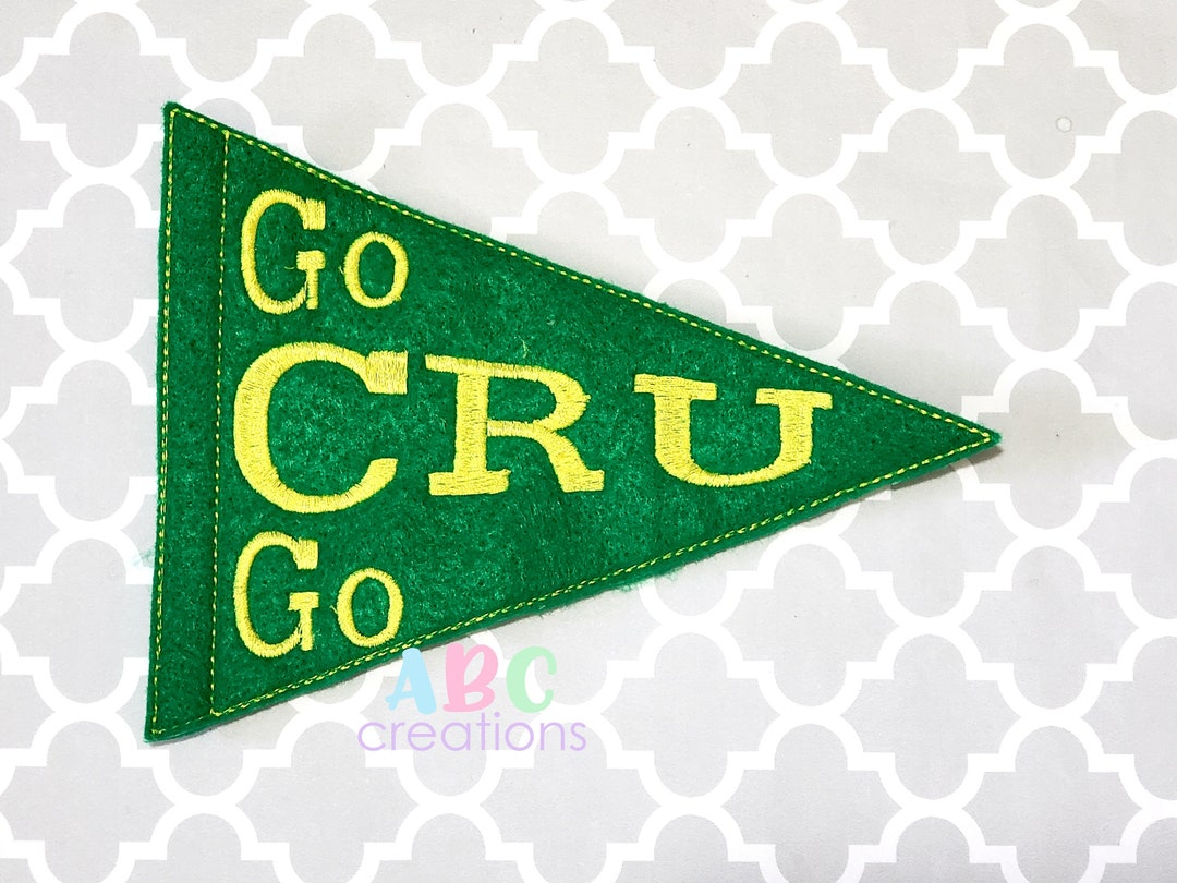 Go CRU Go Team Pennant Flag Flag Team Flag Team Pennant - Etsy