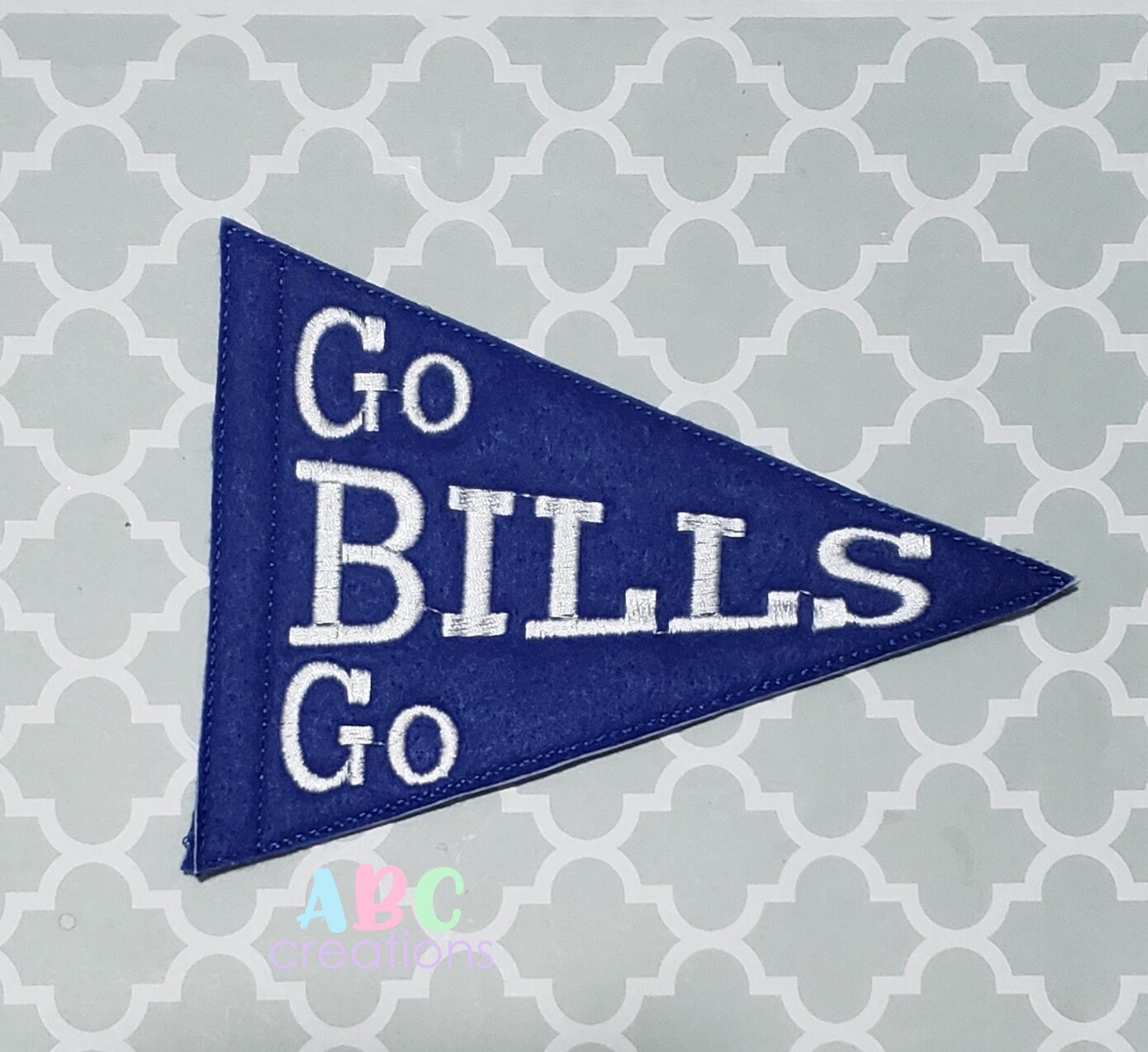Go Bills Go Team Pennant Flag Flag Team Flag Team Pennant | Etsy