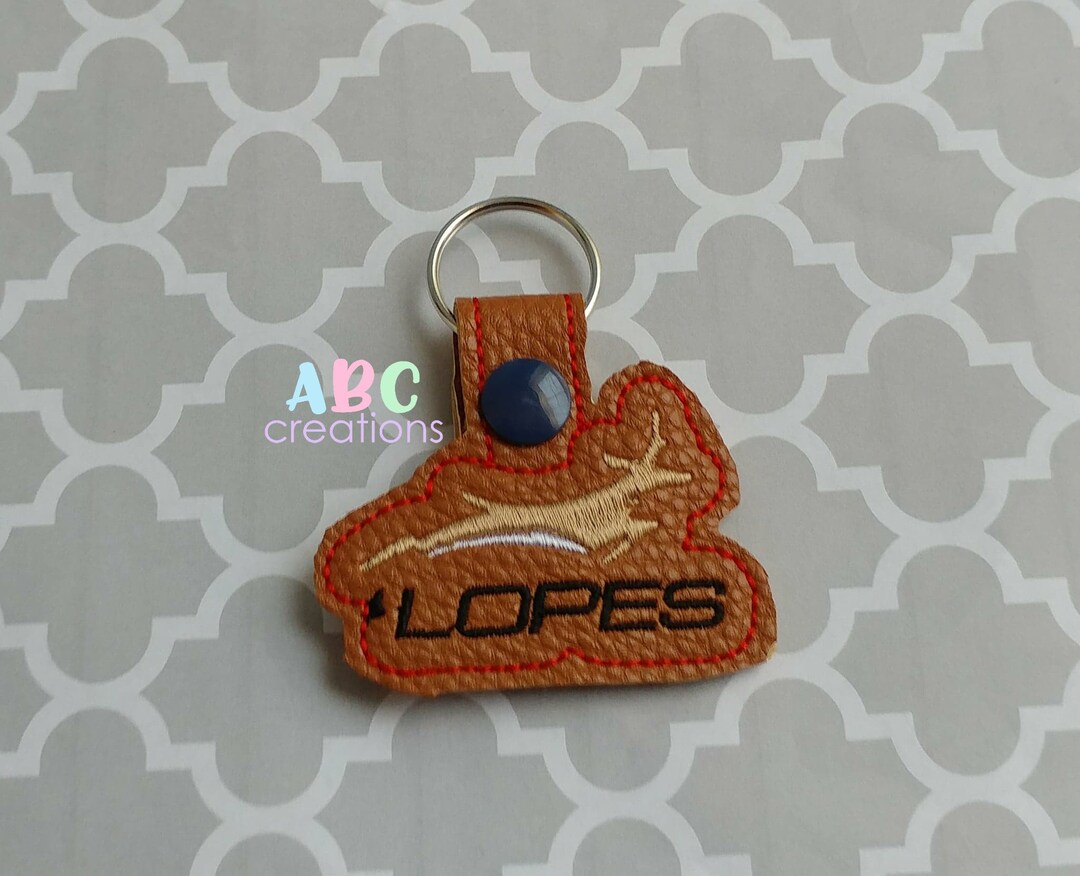Antelopes Snap Tab Lopes Snap Tab Mascot School Mascot Key - Etsy