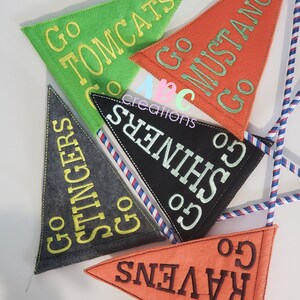 Go Knights Go Team Pennant Flag, Flag, Team Flag, Team Pennant, Spirit ...