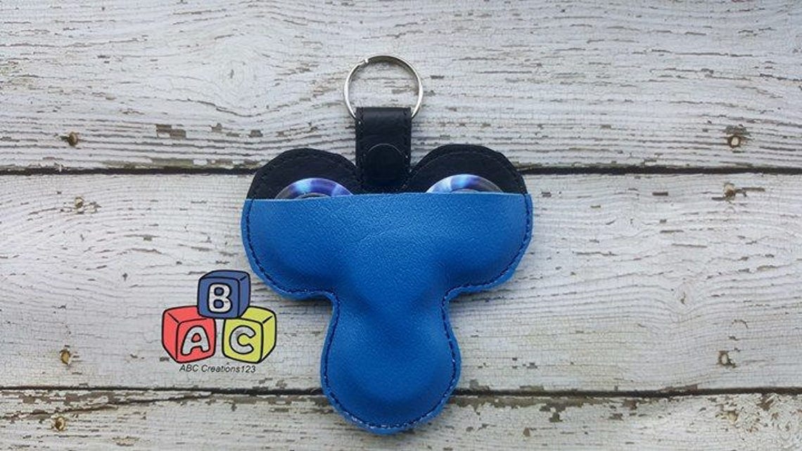 Tri Fidget Spinner Case Holder Key Fob Snap Tab in the | Etsy