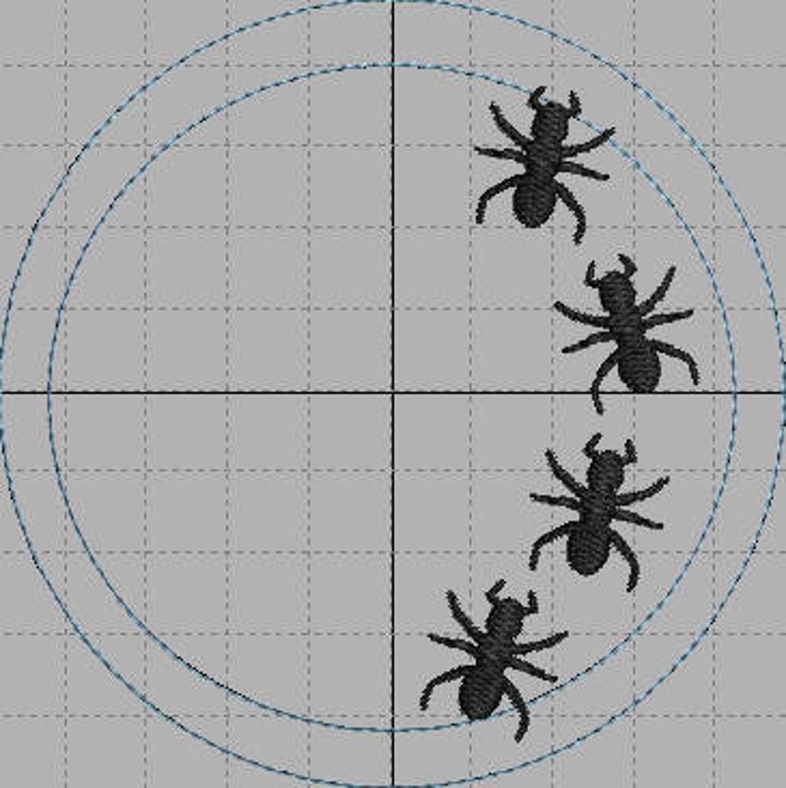 Ants Ant Coaster Picnic Coaster Mothers Day in the Hoop - Etsy