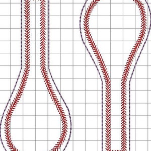 Baseball Skin Embroidery Design, 5x7, Single, Multi, Files Little ...