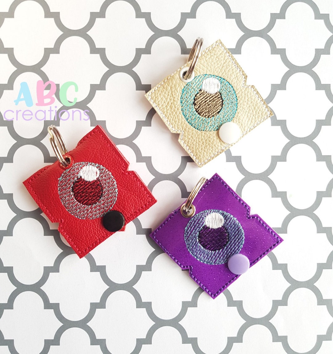 Eyeball Cord Keeper Key Chain FILE Cord Keeper Scrap Buster - Etsy