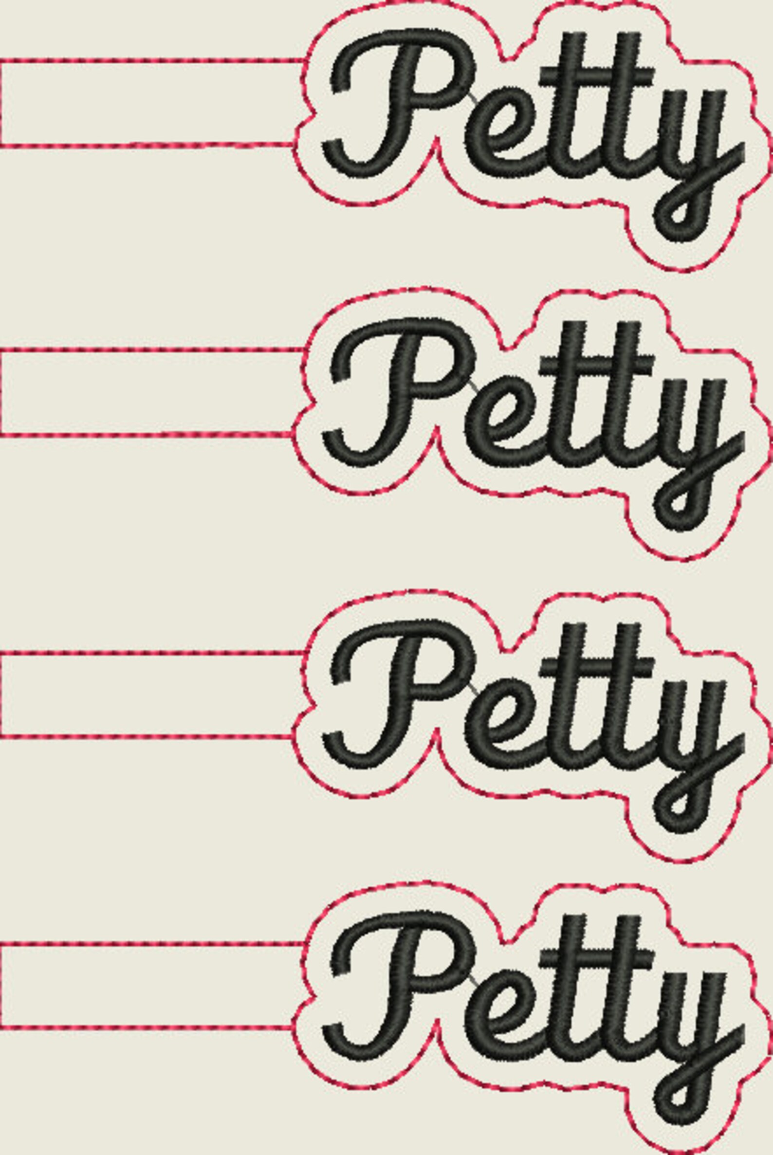 Petty Petty Script Petty Script Custom Custom Name Key - Etsy