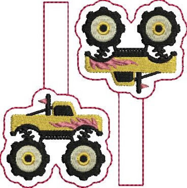 Monster Truck Key Chaintruck Key Chain Big Foot Key Chain - Etsy