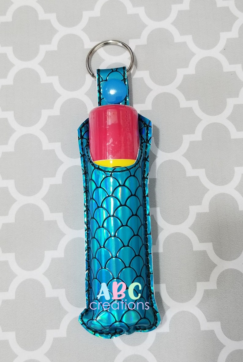 Sunscreen Face Stick Holder Snap Tab Key Chain Key Fob Snap - Etsy