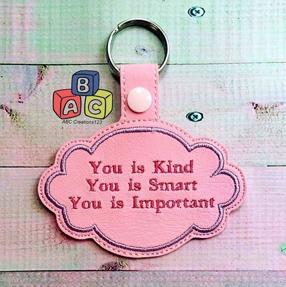 The Help You is Kind You is Smart You is Important Key | Etsy