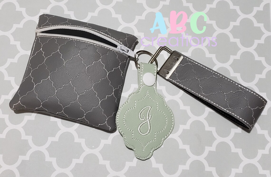 Quatrefoil Zipper Bag Teacher Gift Supply Holder Zipper Bag | Etsy