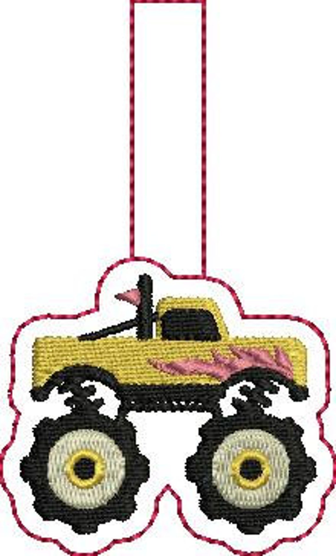 Monster Truck Key Chaintruck Key Chain Big Foot Key Chain - Etsy