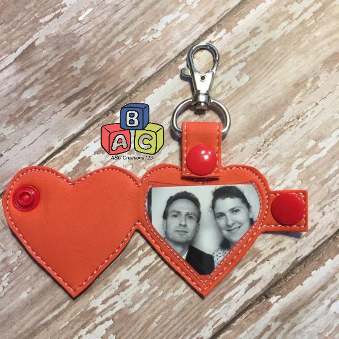 Heart Locket, Picture Locket, Dog Tag, Key Fob, Snap Tab, in the Hoop ...
