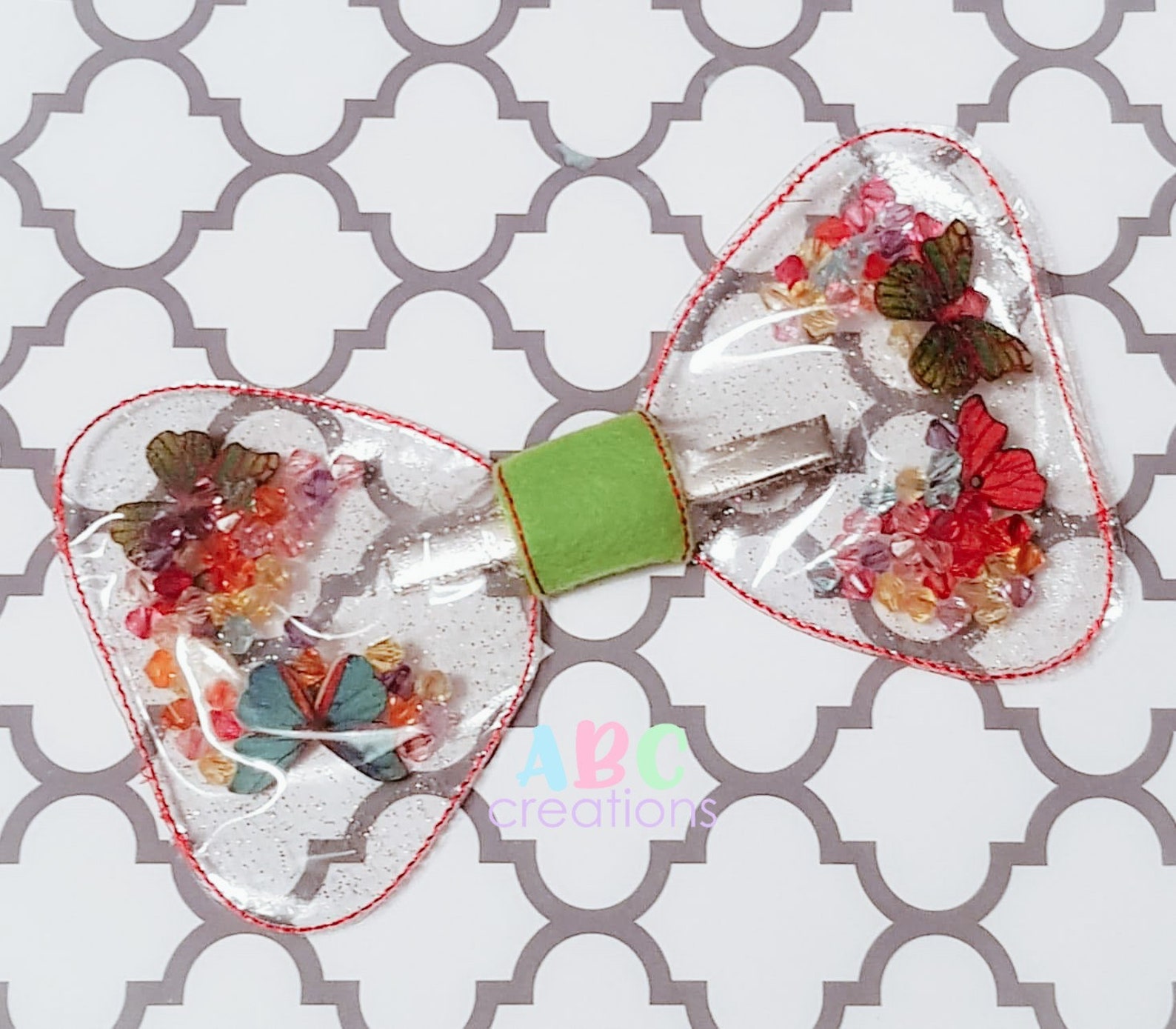 Trinket Hair Bow in the Hoop Cheer Bow Cheer Leading Kids - Etsy