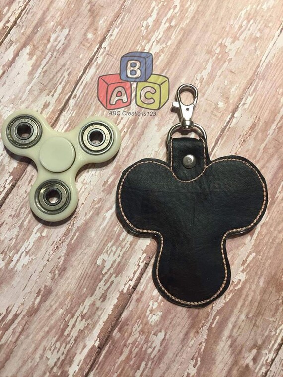 Tri Fidget Spinner Case V2 Holder Key Fob Snap Tab in the - Etsy