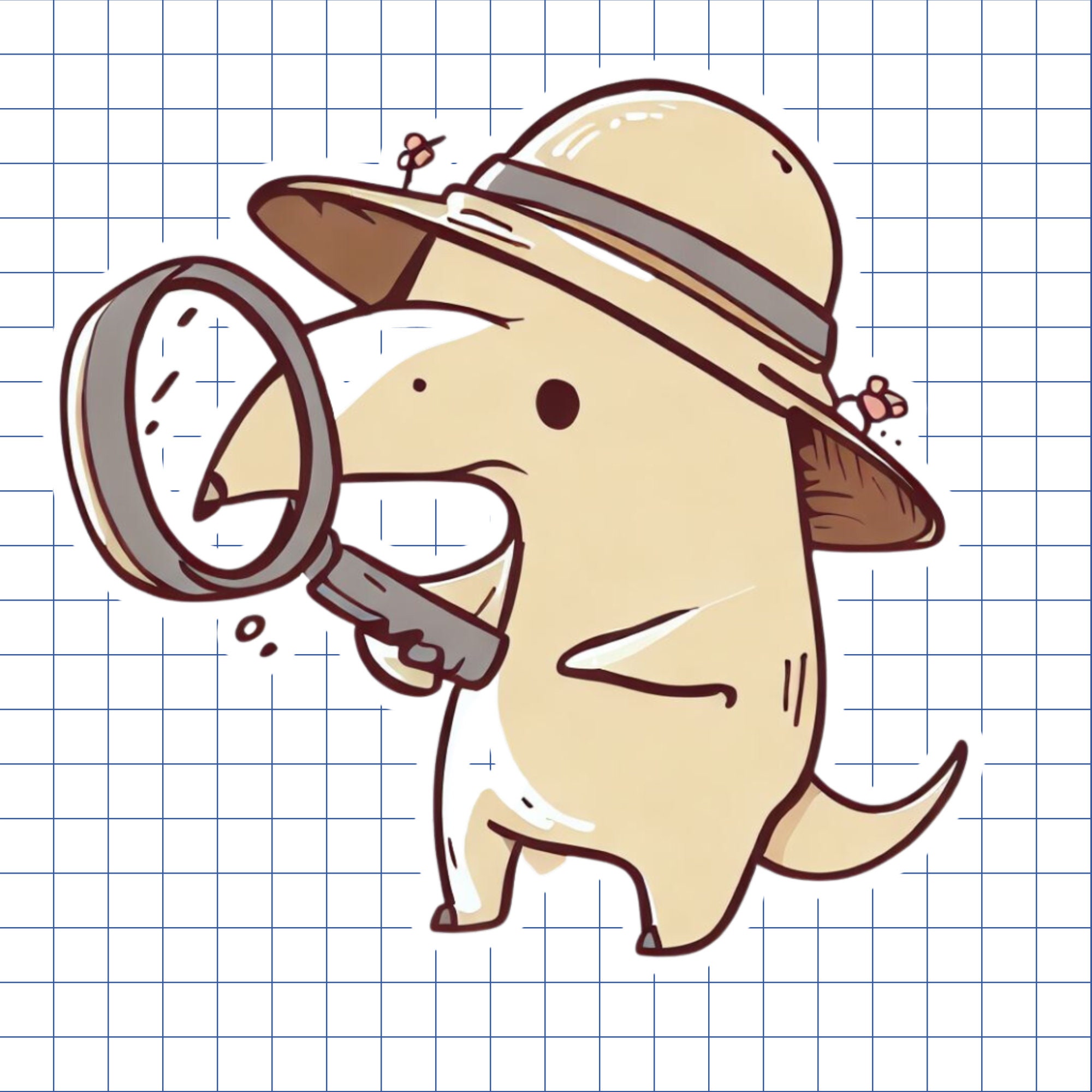 Anteater Emoji and Activity Digital Stickers for Goodnotes - Etsy