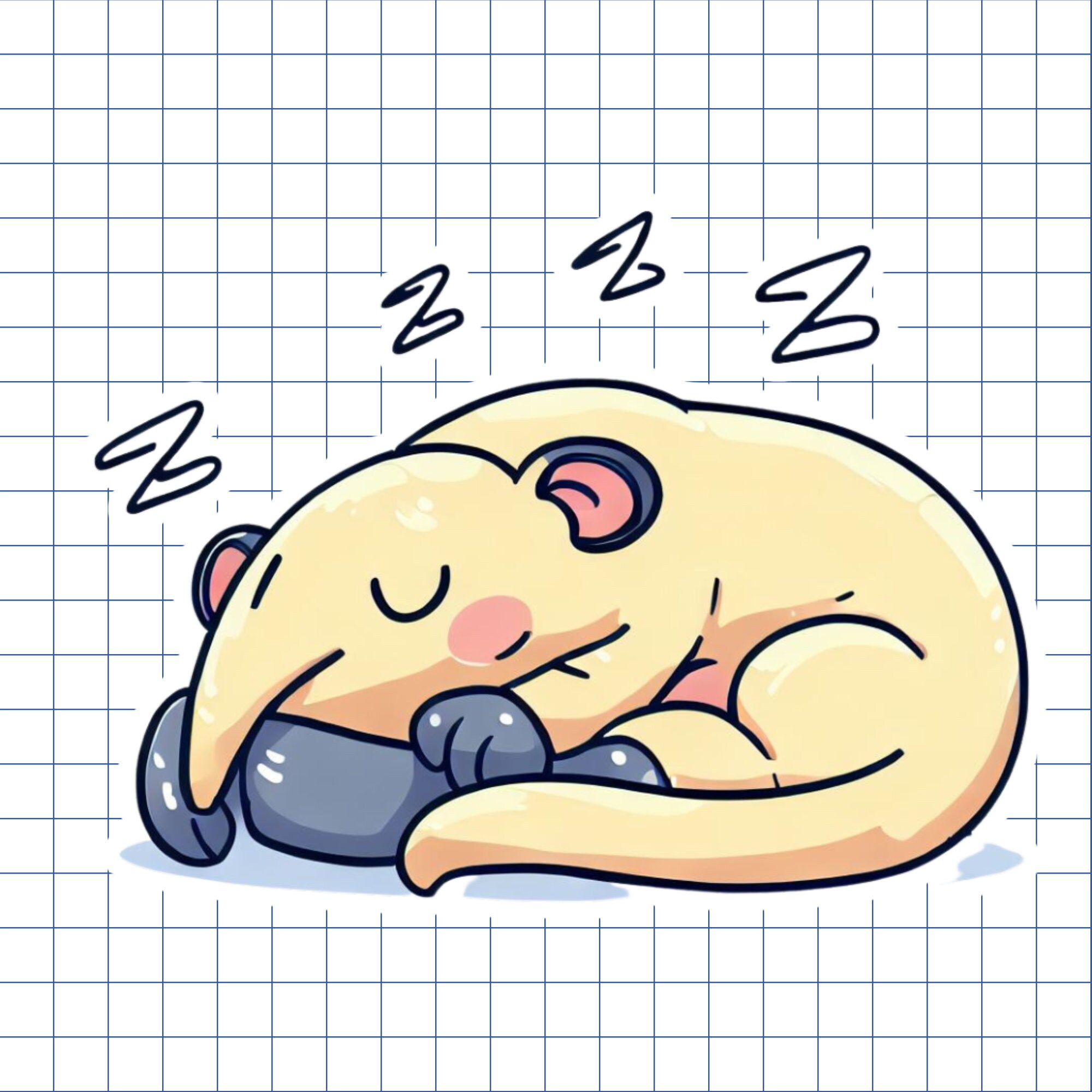 Anteater Emoji and Activity Digital Stickers for Goodnotes - Etsy
