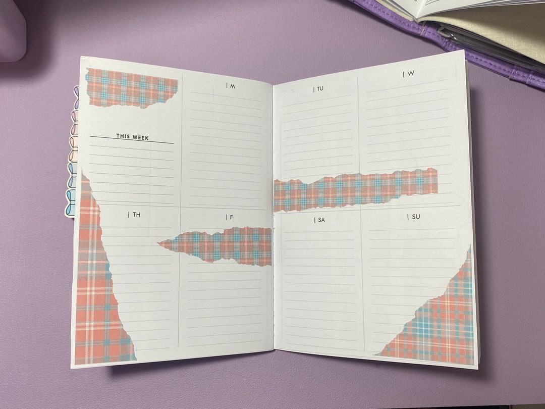 Torn Page Stickers - Etsy