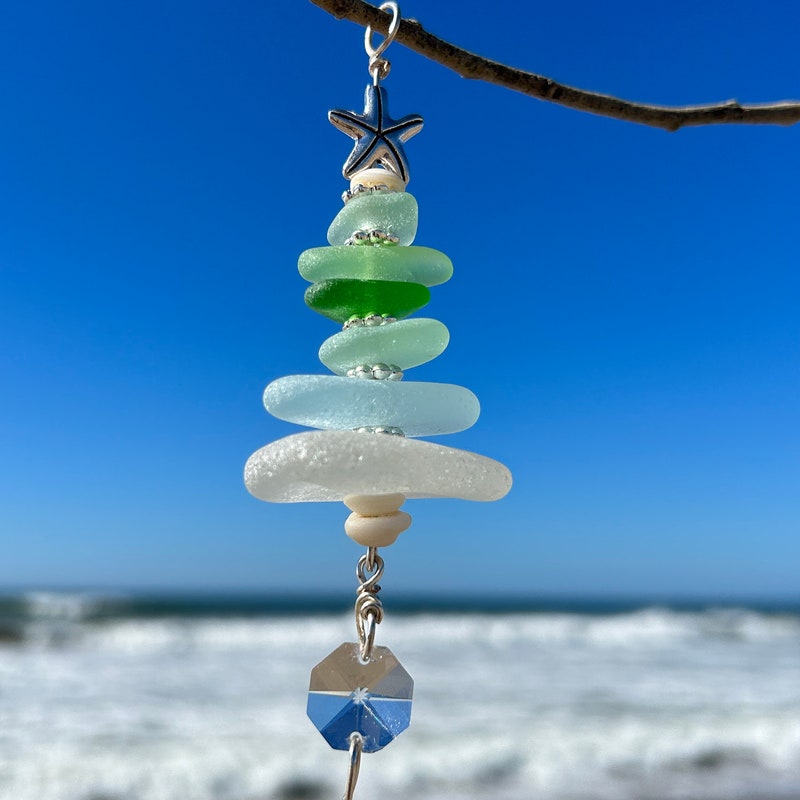 Sea Glass Suncatcher - Etsy
