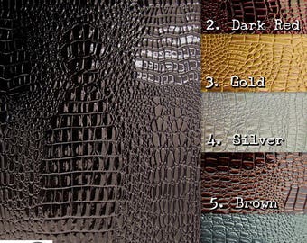 Crocodile fabric | Etsy