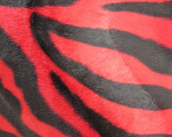 Red zebra print | Etsy