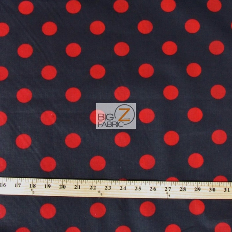 Red Black Polka Dot - Etsy