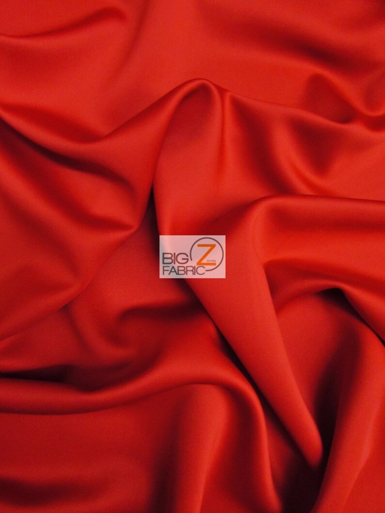 Neoprene Scuba Techno Athletic Double Knit All-purpose Fabric - RED ...