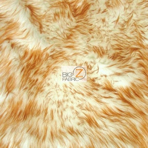 Candy Shag Faux Fur Fabric - AMBER - Sold by the Yard 64" Width Coats ...