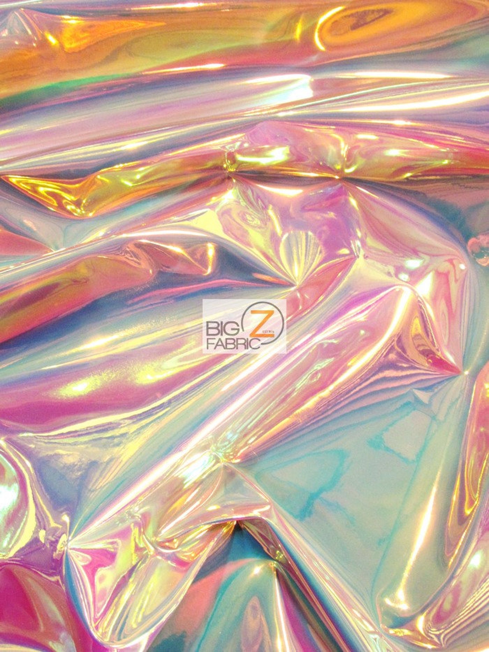 Durolast™ Holographic Multi-color Chrome Vinyl Fabric - 7 COLORS - by ...