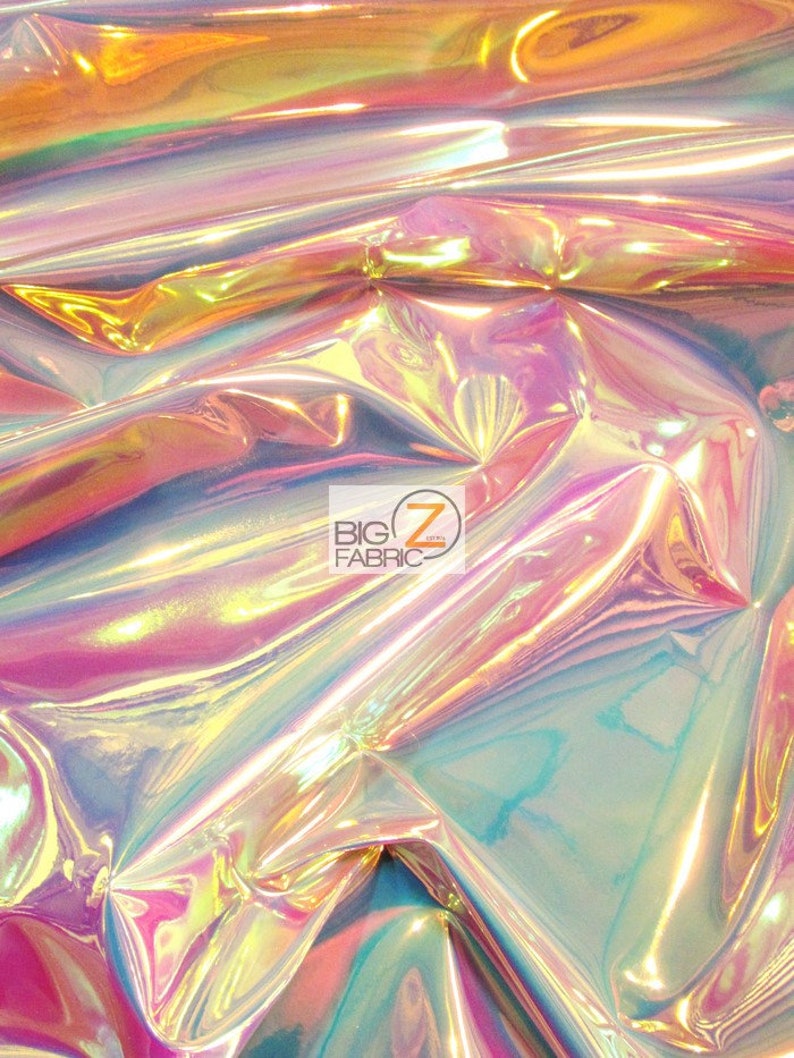 Durolast™ Holographic Multi-color Chrome Vinyl Fabric - 7 COLORS - by ...