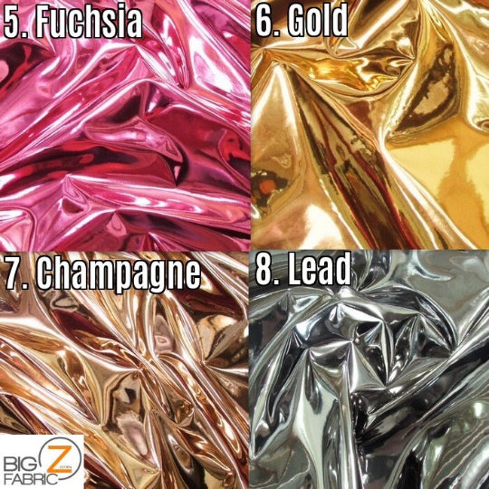 Durolast™ Chrome Mirror Reflective Vinyl Fabric 15 COLORS - Etsy