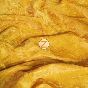 Crush Flocking Upholstery Velour Velvet Fabric - YELLOW - by the Yard ...