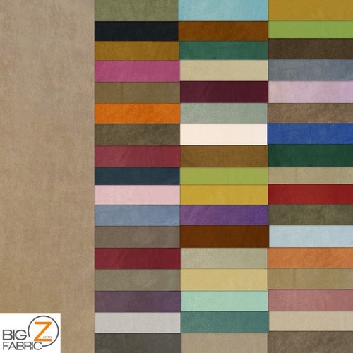 Solid Poly Cotton Fabric 25 COLORS by the Yard Clothing | Etsy