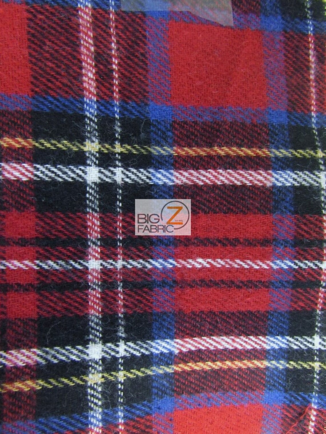 Tartan Plaid Uniform Apparel Flannel Fabric RED/MULTI-COLOR | Etsy
