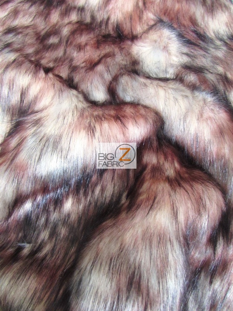 Faux Fake Fur Animal Long Pile Coat Costume Fabric Apollo | Etsy