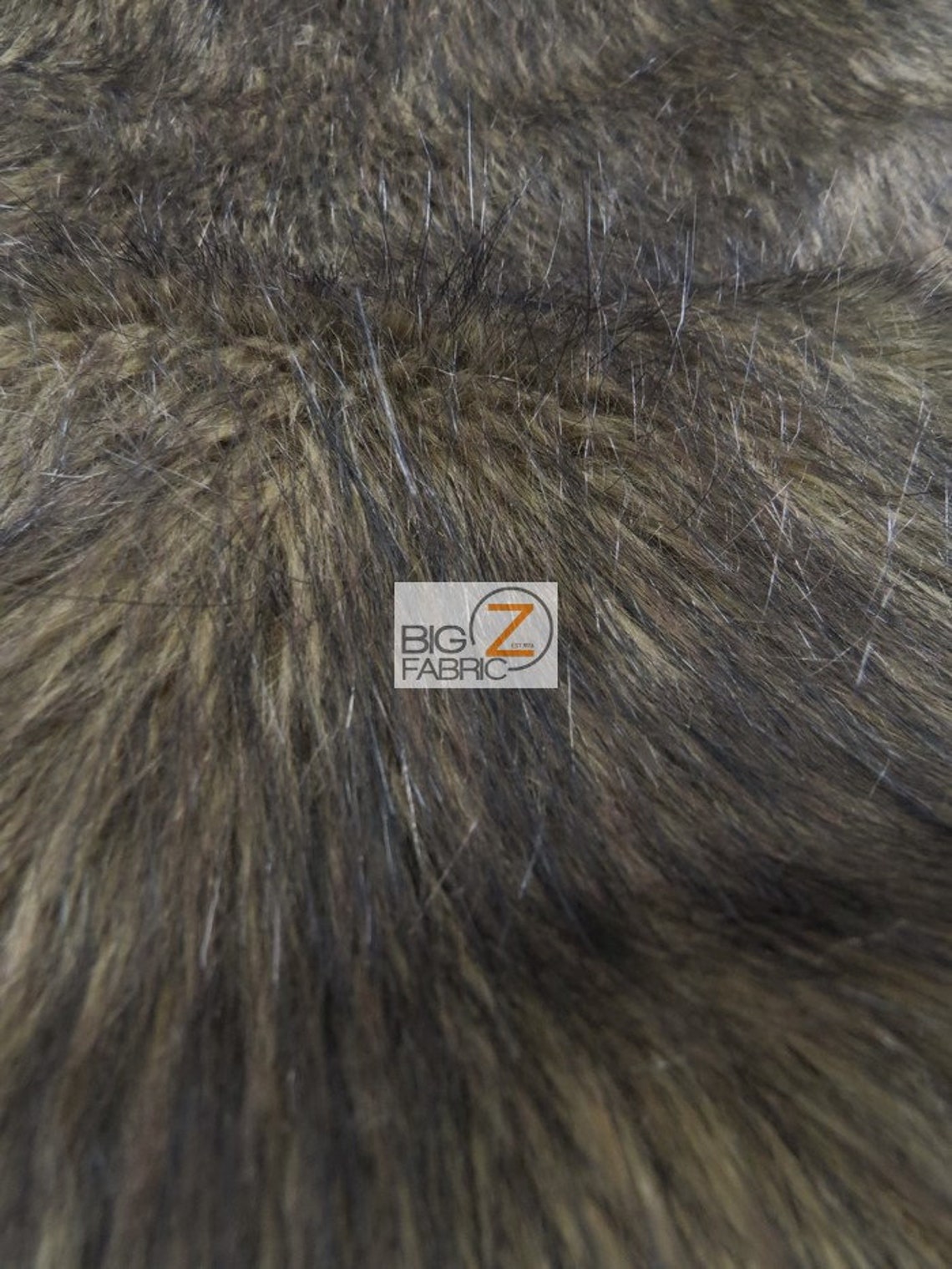 Faux Fake Fur Animal Coat Costume Fabric ROCKY WOLF by the | Etsy