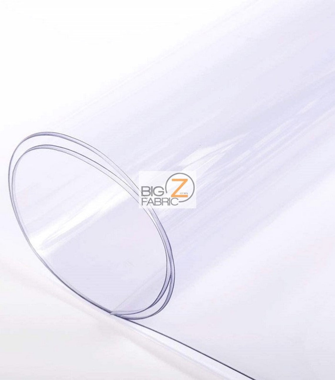 Clear Plastic Vinyl Fabric - 04 Gauge - 60 Gauge Sizes - by the Yard ...