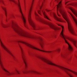 Solid Polar Fleece Fabric - RED - Sold by the Yard 60" Width - Etsy