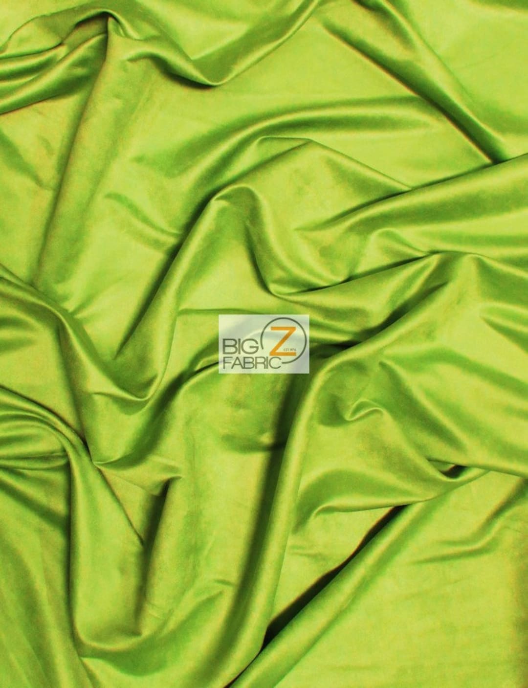 Microfiber Suede Upholstery Fabric - KIWI - 58" Width Sold by the Yard ...