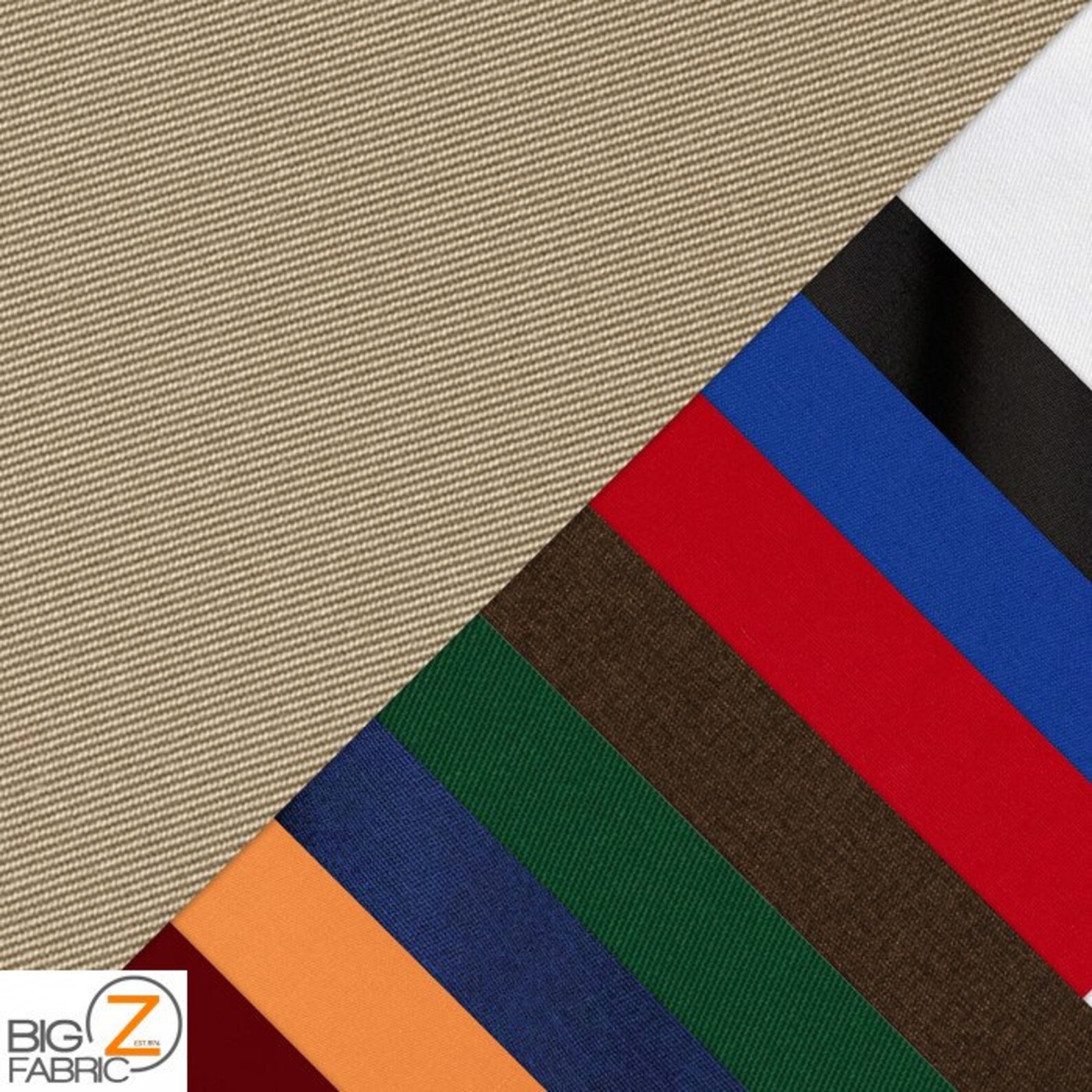 Solid Reversible Formal Poly Cotton Twill Fabric NAVY BLUE | Etsy