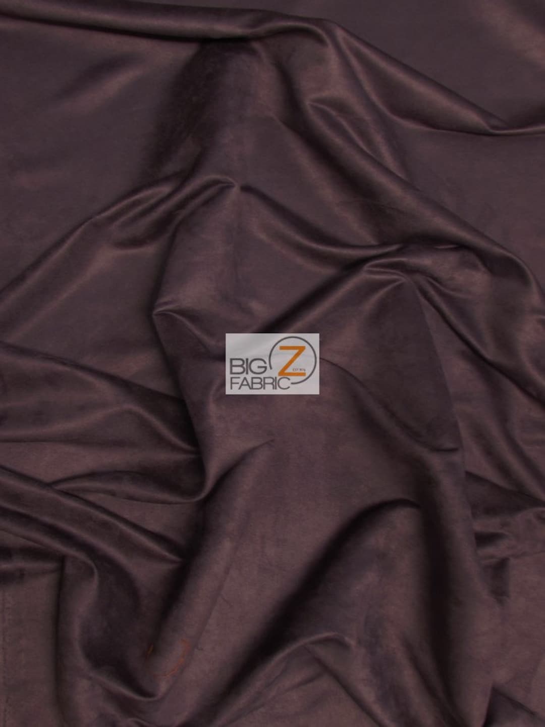Microfiber Suede Upholstery Fabric - EGGPLANT - 58" Width Sold by the ...