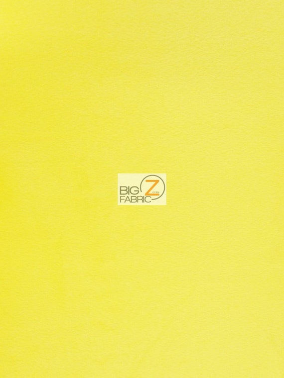 Solid Velboa Faux Fur Fabric Yellow Sold by the Yard | Etsy