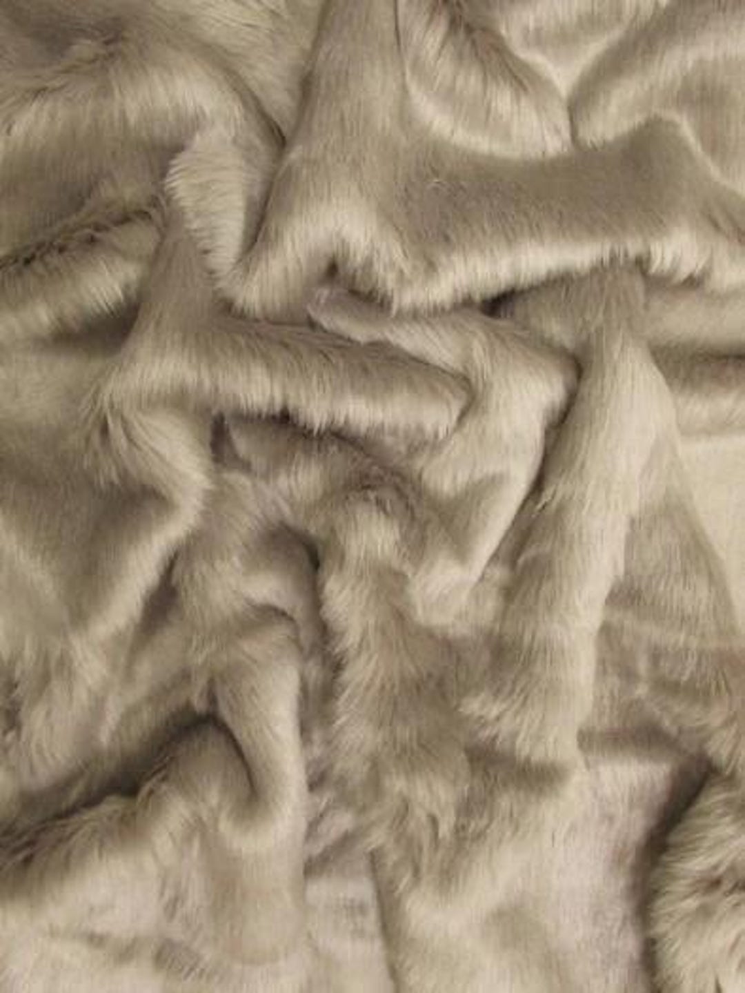Short Shag Faux Fur Fabric - OYSTER - Sold by the Yard 64" Width Coats ...
