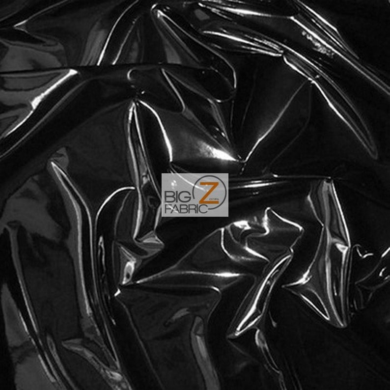 Glossy Stretch Fetish Patent Vinyl Spandex Fabric 15 Colors Etsy