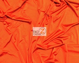 Orange Spandex Fabric - Etsy