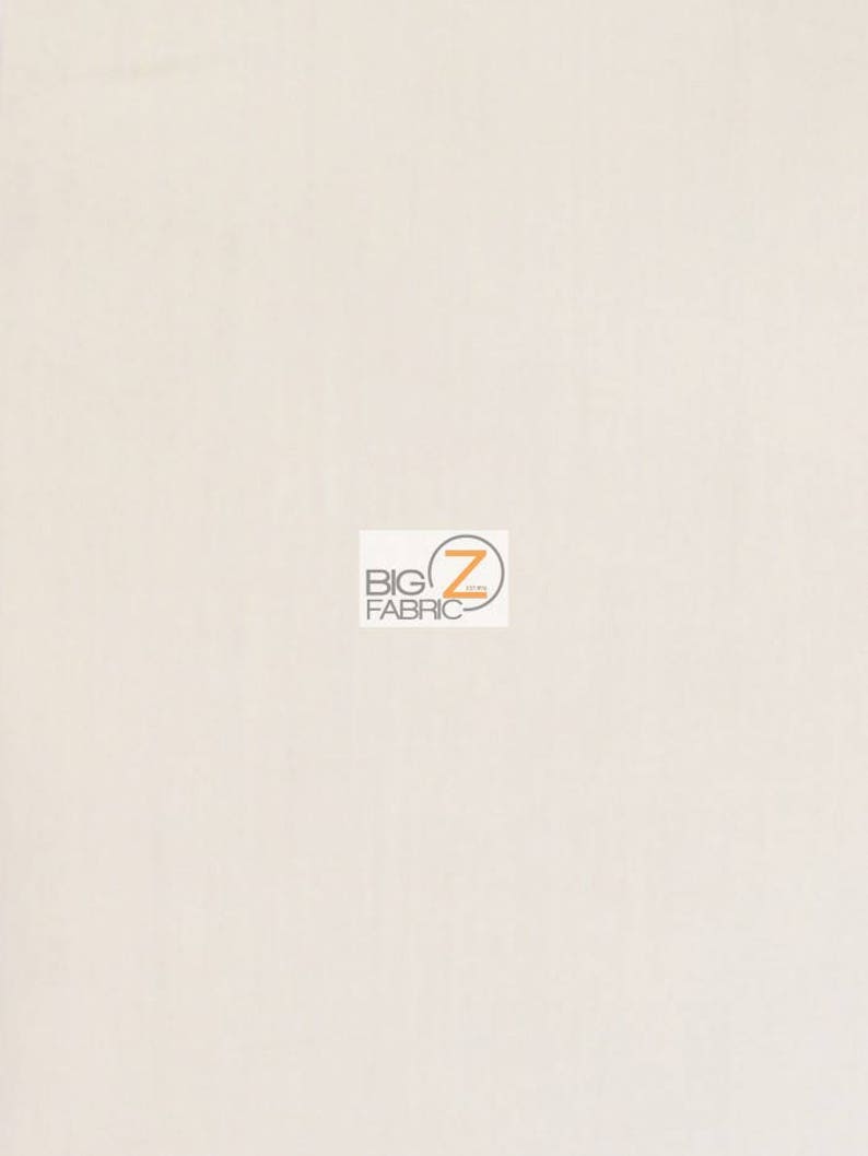 Solid Poly Cotton Fabric IVORY Sold by the Yard Polycotton - Etsy