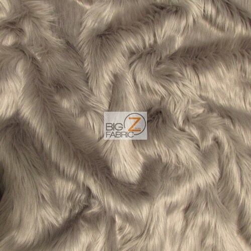 Solid Shaggy Faux Fur Fabric DUSTY ROSE Sold by the Yard - Etsy