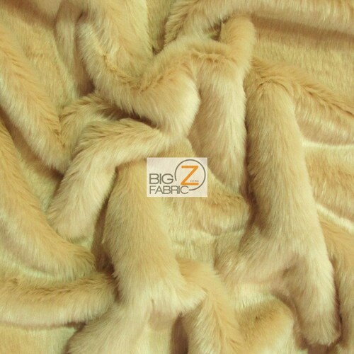 Pink Luxury Long Pile Faux Shaggy Fur Fabric Sold by the - Etsy