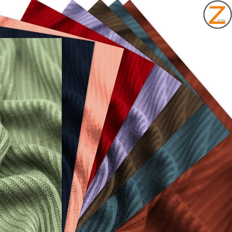 Rib Knit Fabric - Etsy